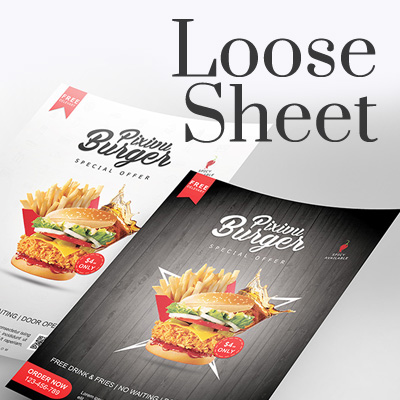 Loose Sheet - DesignPrint.my